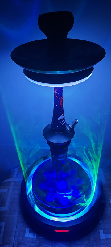 Fan Hookah Led Ring Light Multicolor Light for Shisha Hookah (6-Inch ...